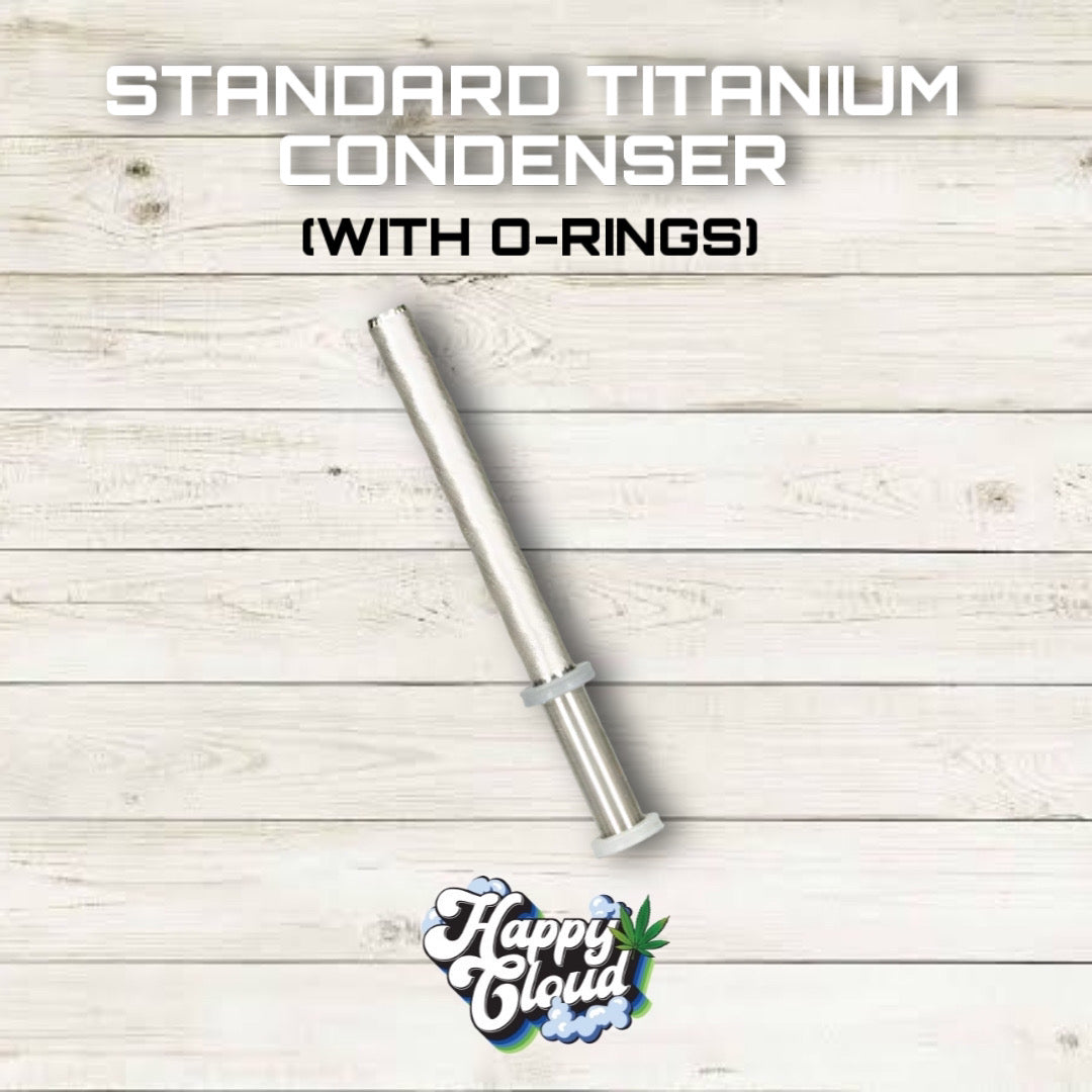 STANDARD TITANIUM CONDENSER (WITH O-RINGS) – Happy Cloud