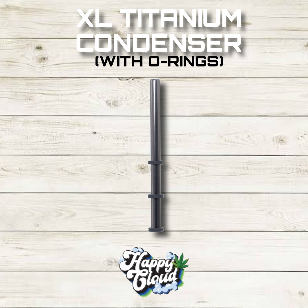 XL TITANIUM CONDENSER (WITH O-RINGS) – Happy Cloud